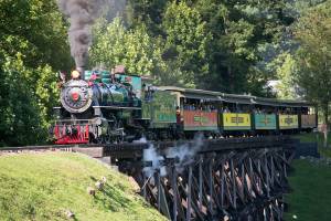 Historic Steam Engines - Train Ride | Tweetsie Railroad