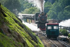 Historic Steam Engines - Train Ride | Tweetsie Railroad
